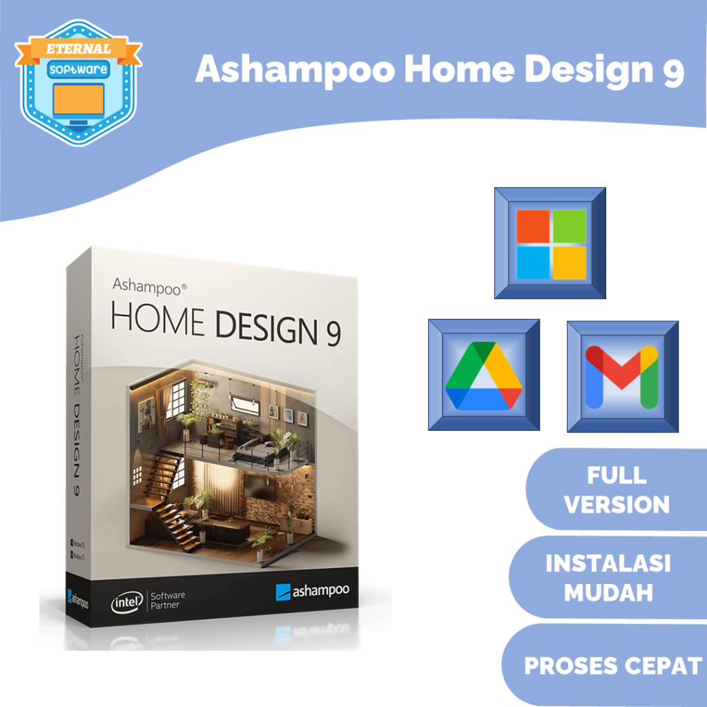 Jual Ashampoo Home Design 9 Aplikasi Desain Rumah Software Interior ...