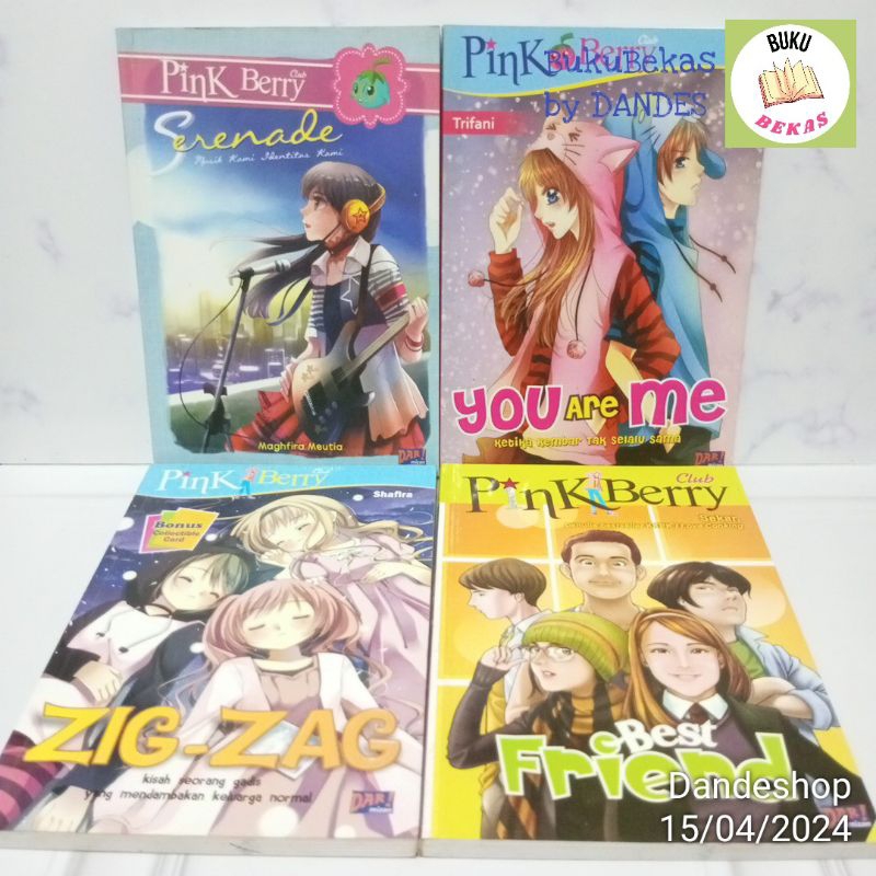 Jual Pink Berry Club (Judul A-L) - Novel Anak KKPK Dar Mizan PBC ...