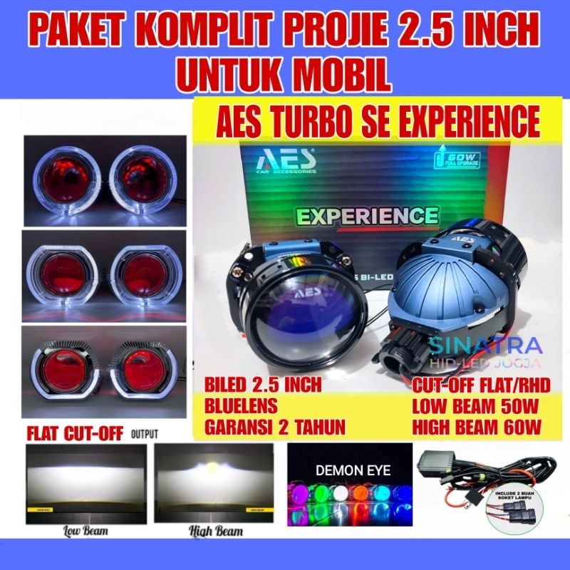 Jual Paket Lengkap Biled AES Turbo SE Experience Untuk Mobiil Motor ...