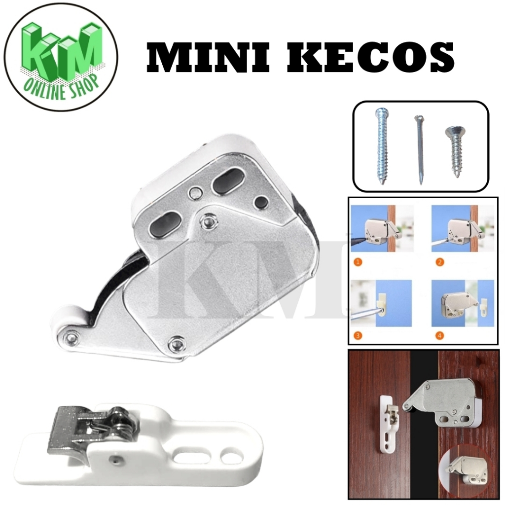 Jual Mini Latch Catches / Pengunci Pintu Otomatis Push To Open / Jepit ...