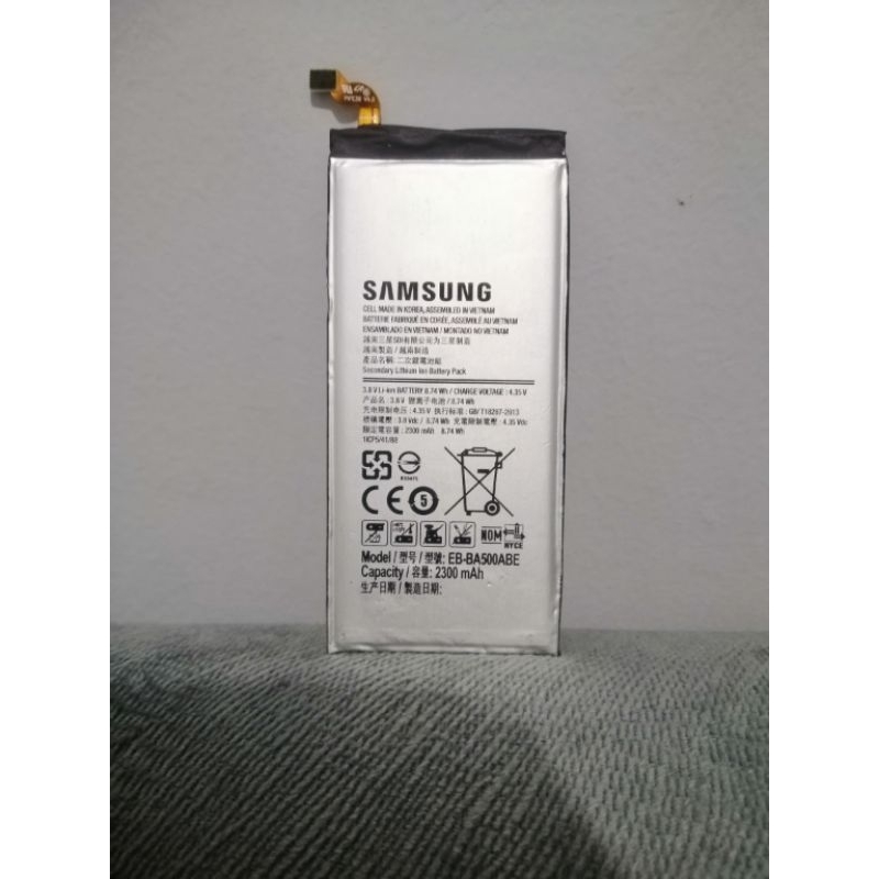 Jual baterai original cabutan 100 % samsung a5 2015/a500f e5/e500f ...