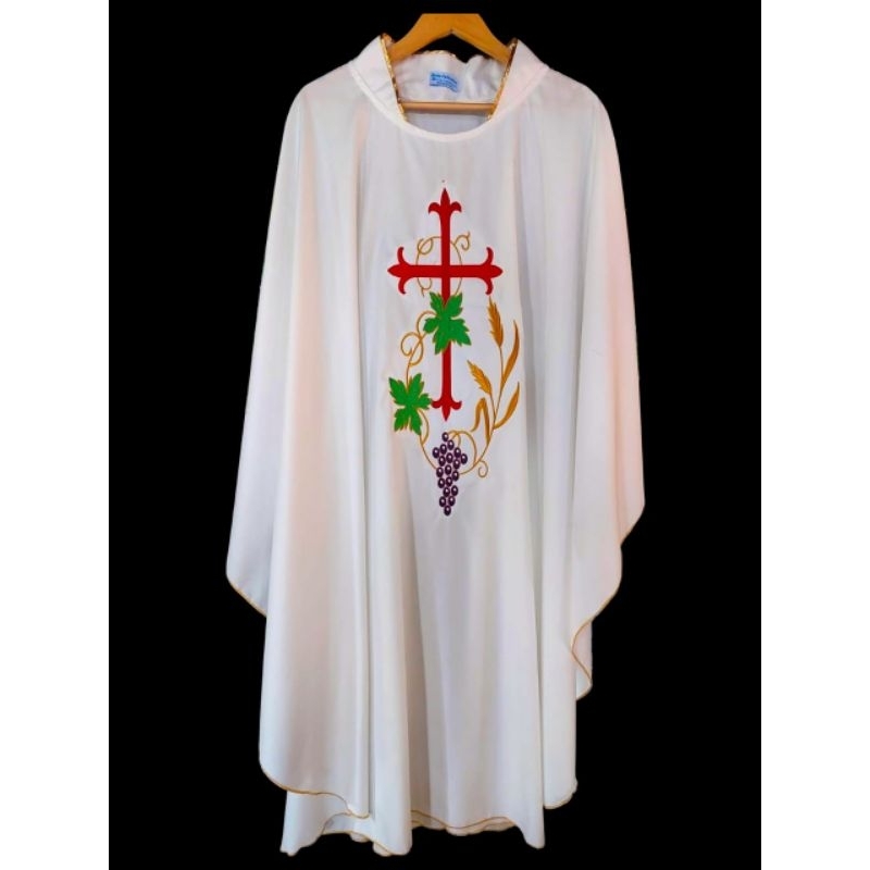 Jual Kasula Romo Imam Katolik/4 Warna Liturgi/Kasula Imam/Kasula 4 ...