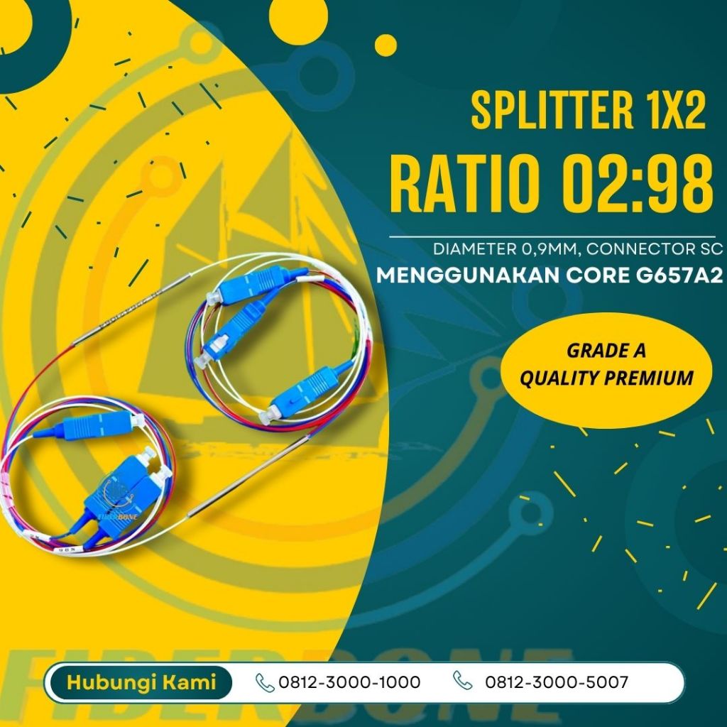 Jual Terlengkap Spliter Rasio 1:2 Splitter Ratio SC UPC | Shopee Indonesia
