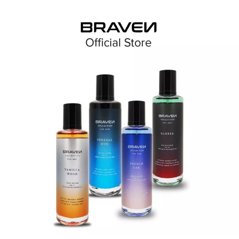 Jual Braven Eau De Parfum Collection For Men 100ml | Shopee Indonesia