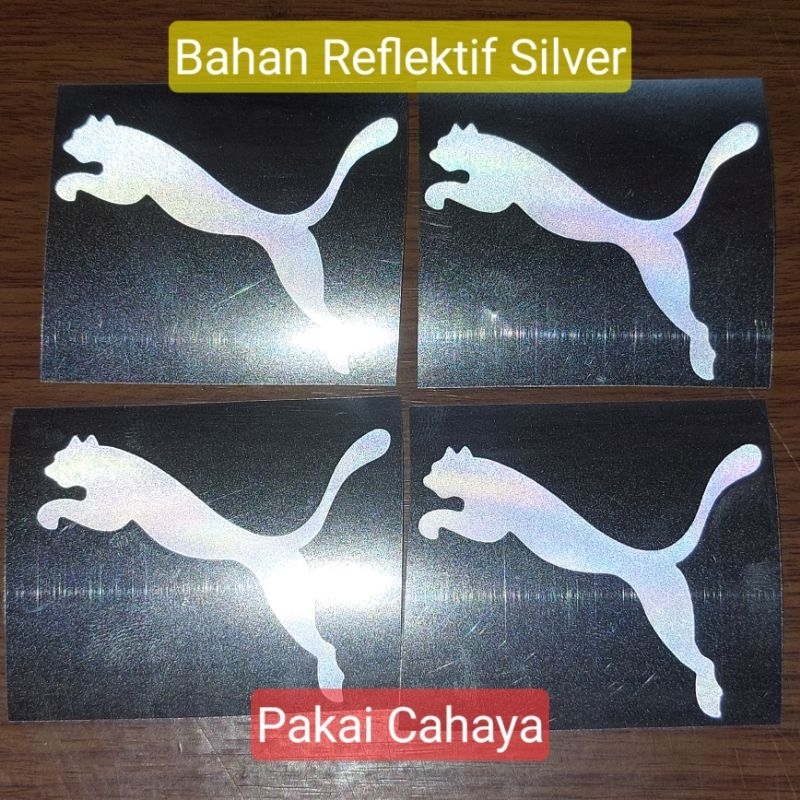 Jual Patch Sablon Reflektif Silver Logo Menyala | Polyflex Reflective ...