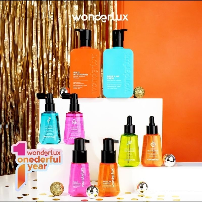 Jual WONDERLUX Hair Care [ Shampoo / H.Oil / Hair Serum ] | Shopee ...