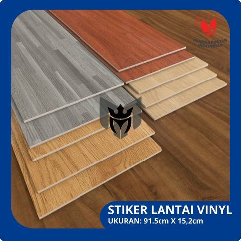 Jual PROMO TERMURAH!!! Lantai vinyl.stiker/lantai.kayu parket 91.5cmx15 ...