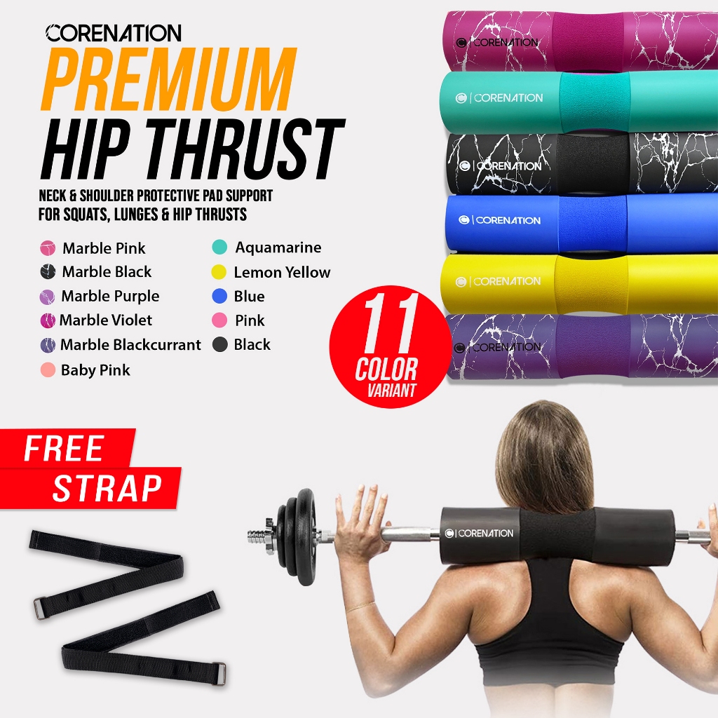 Jual CoreNation Active Hip Thrust Pad | Hip Thrust Foam | Barbell Pad ...