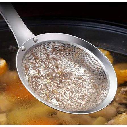 Jual Fine Mesh Skimmer Ladle Sendok Saringan Full Stainless 304 Hotpot ...