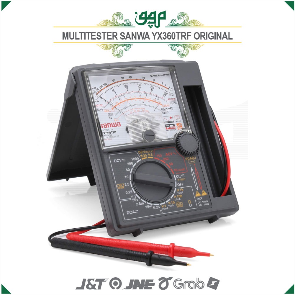 Jual MULTITESTER SANWA YX360TRF ORIGINAL / Multimeter / AVOMETER ANALOG ...