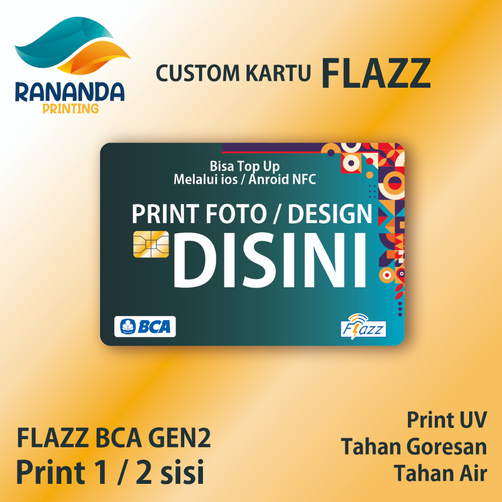 Jual kartu flazz bca | bca gen 2 | NFC | Shopee Indonesia