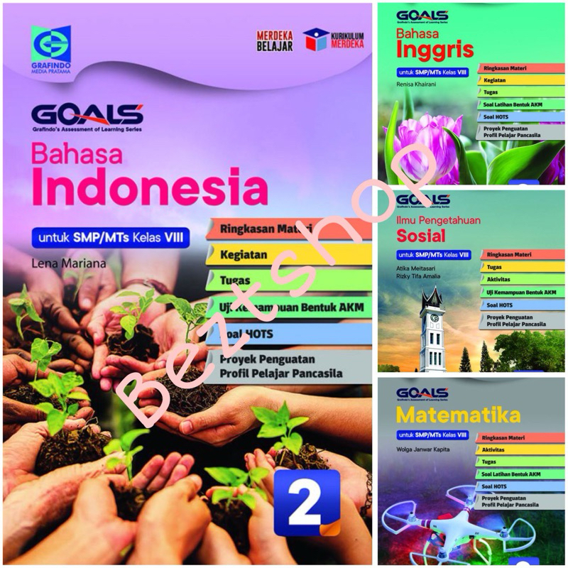 Jual Buku Goals kelas VIII- 8 SMP/Mts Kurikulum Merdeka -Grafindo | Shopee Indonesia