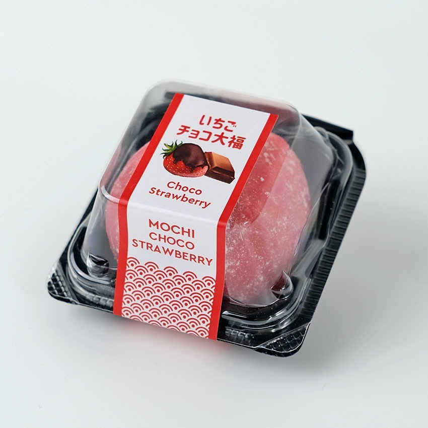 Jual Papaya Japanese Daifuku Mochi Choco Ichigo / Buah Strawberry with ...