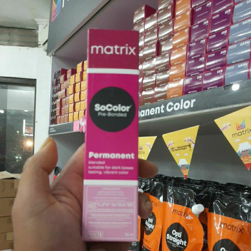Jual Matrix Cat rambut socolor matrix 90ml (cat aja blm sama oxidant ...