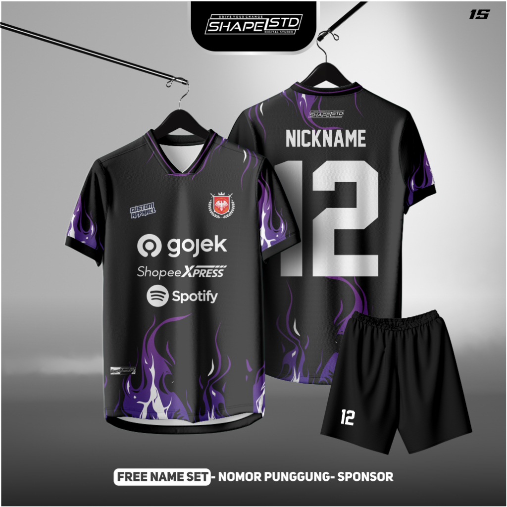 Jual JERSEY BOLA | jersey futsal custom nama, nomor punggung, sponsor ...