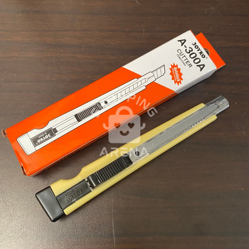 Jual Cutter JOYKO Kecil SATUAN A-300A Ukuran Knife Warna Barang ...