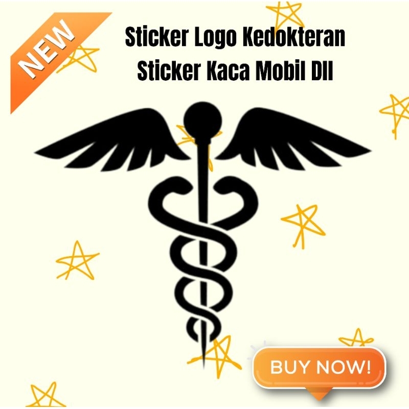 Jual Sticker Logo Lambang Kedokteran Stiker kedoteran | Shopee Indonesia