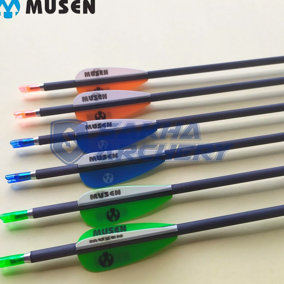Jual Penjualan Pilihan Anak Panah Arrow Musen Carbon 6mm Spine 7 ...