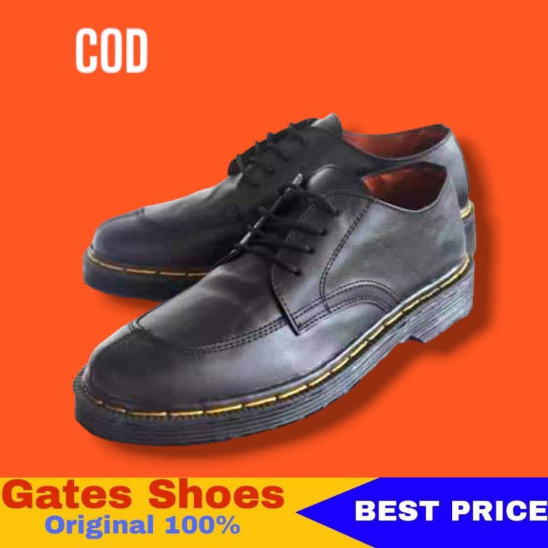 Jual Gates X Sepatu Boots Formal Pria Kulit Asli Casual Pendek Boot DM ...