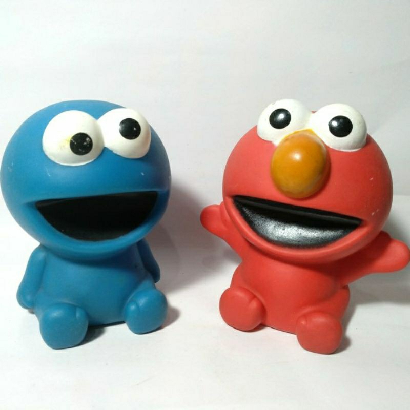 Jual Celengan Elmo Cookie Monster Muppet Babies Baby Sesame Street ...