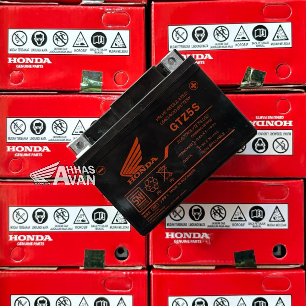 Jual 31500-KPH-881 ACCU – BATTERY GTZ5S GS AKI KERING GTZ5 HONDA AHM 12V 3.5 AH AKI GTZ5S AHM ...