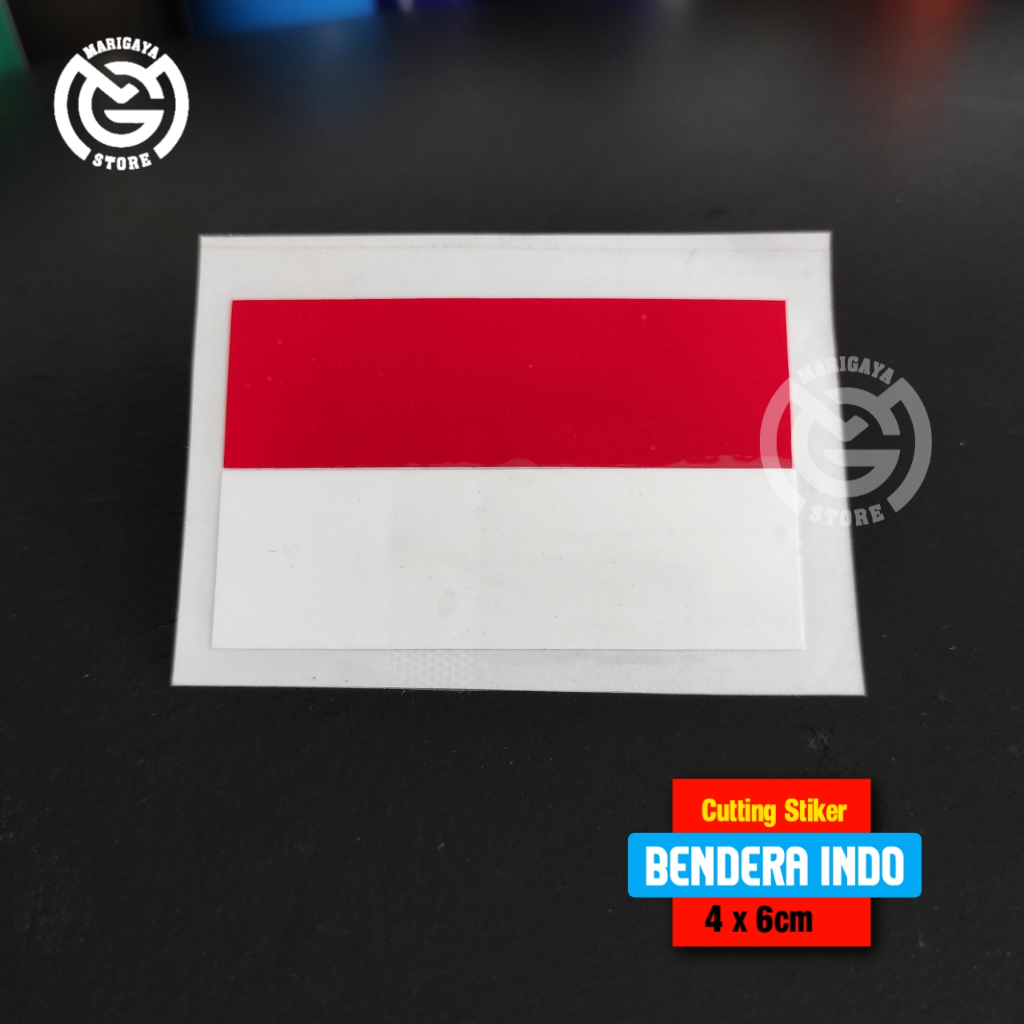 Jual Cutting Sticker Bendera indonesia | Shopee Indonesia