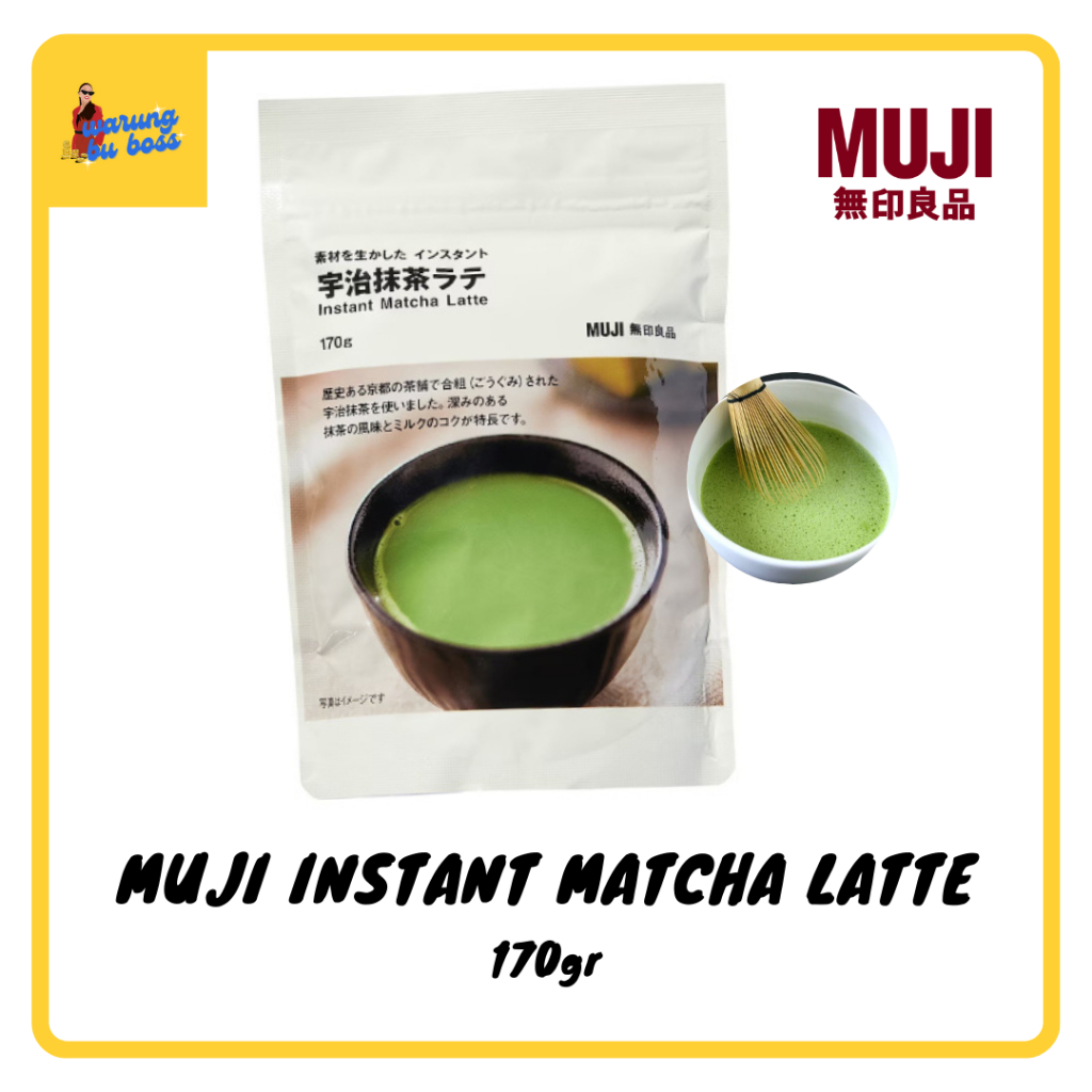 Jual Muji Instant Drinks Muji Matcha Latte Muji Tea Muji Japan Muji ...