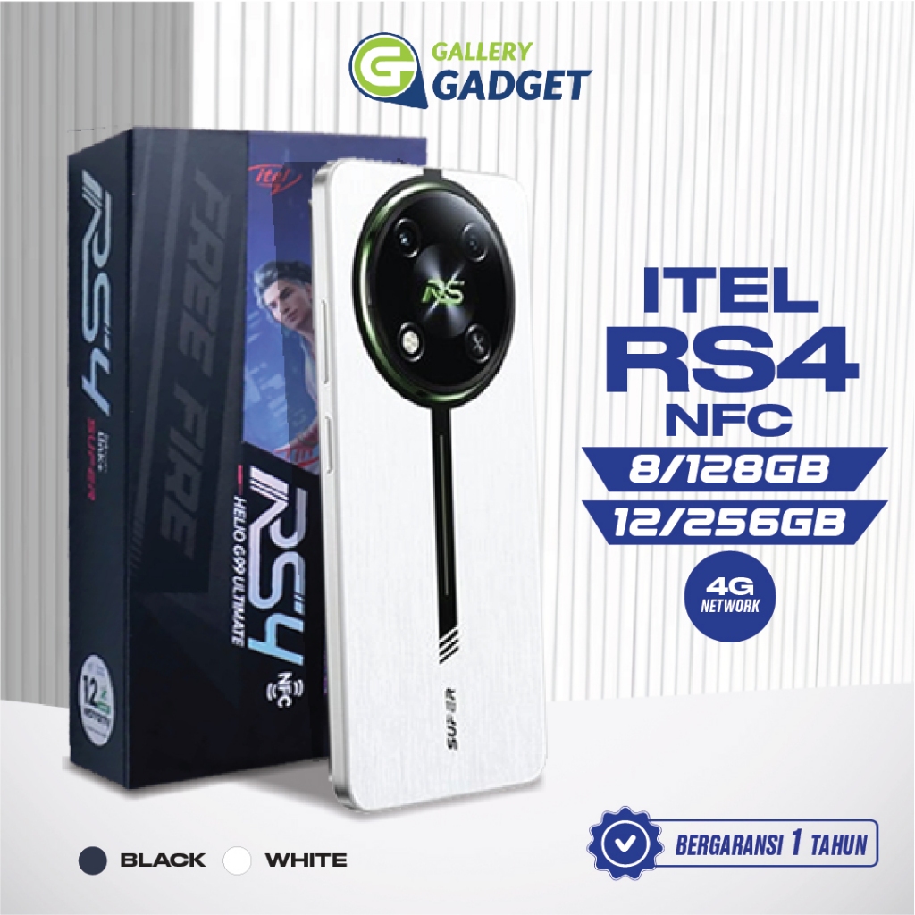 Jual iTel RS4 8/128 12/256 GB RAM 8GB 12GB ROM 128GB 256GB HP NFC ...