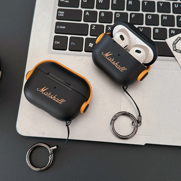 Jual Airpods Case 1 2 3 4 Pro 2 Marshall Casing Soft Casing Airpods ...