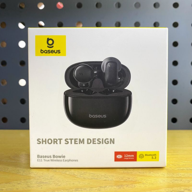 Jual Baseus Bowie E11 TWS True Wireless Earbuds White | Shopee Indonesia