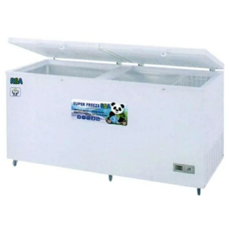 Jual RSA Chest Freezer Box 2 Pintu Kapasitas 600 Liter Lemari Pembeku ...