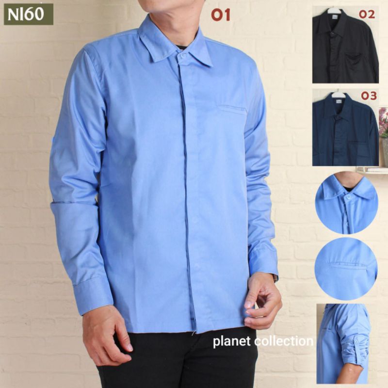 Jual Kemeja Pdl Pdh Custom Bordir Tactical Pria Lengan Panjang Baju Pdh ...