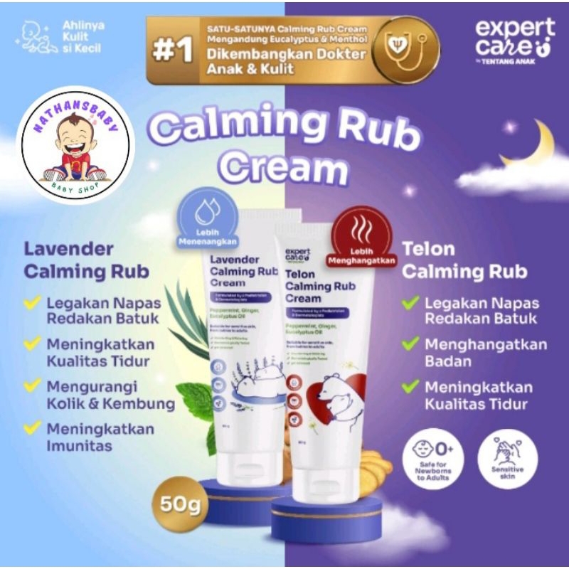 Jual EXPERT CARE CALMING RUB CREAM (LAVENDER&TELON) | Shopee Indonesia