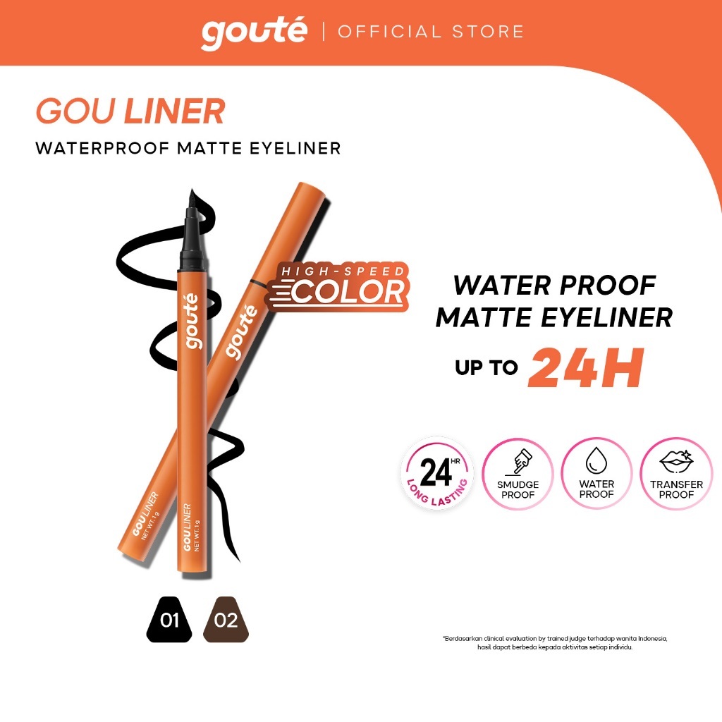 Jual (whitelab) goute Gouliner - Quick & Easy Matte EYELINER | Shopee ...
