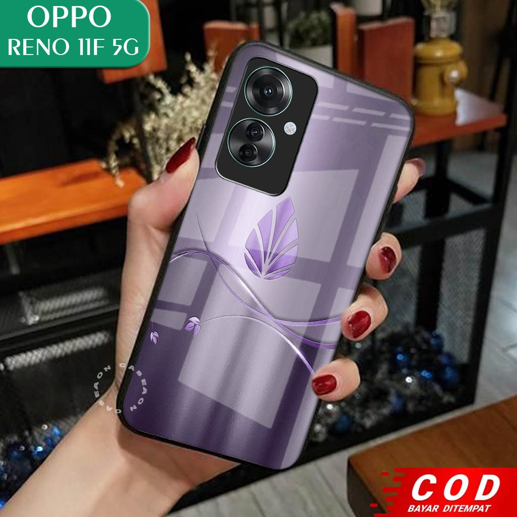 Jual Case Glossy Untuk Oppo Reno 11f 5G Terbaru 2024 - Softcase Glass Kaca - Casing Handphone ...