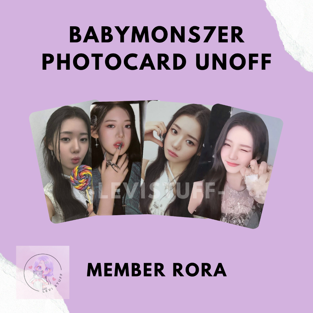 Jual BabyMonster Member Rora Photocard-Unofficial BabyMons7er 1st Mini ...