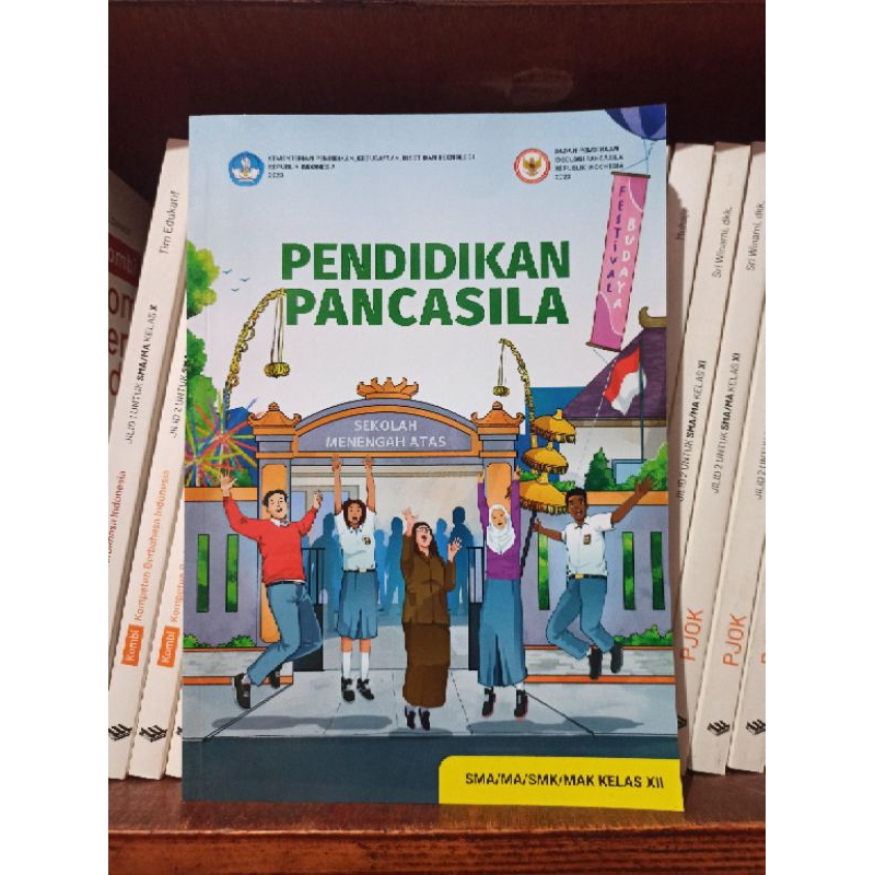 Jual BUKU PENDIDIKAN PANCASILA PPKN PKN KELAS 3 12 XII SMA EDISI REVISI KEMENTERIAN KURIKULUM ...