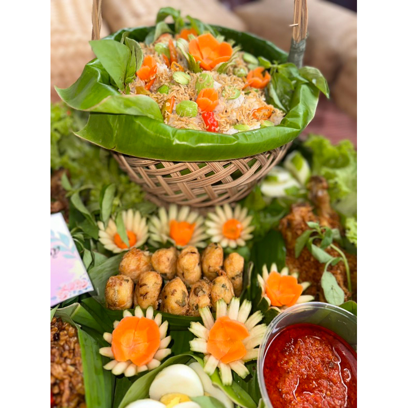 Jual Nasi Liwet Nasi tumpeng Birthday Cake Tumpeng palembang | Shopee ...