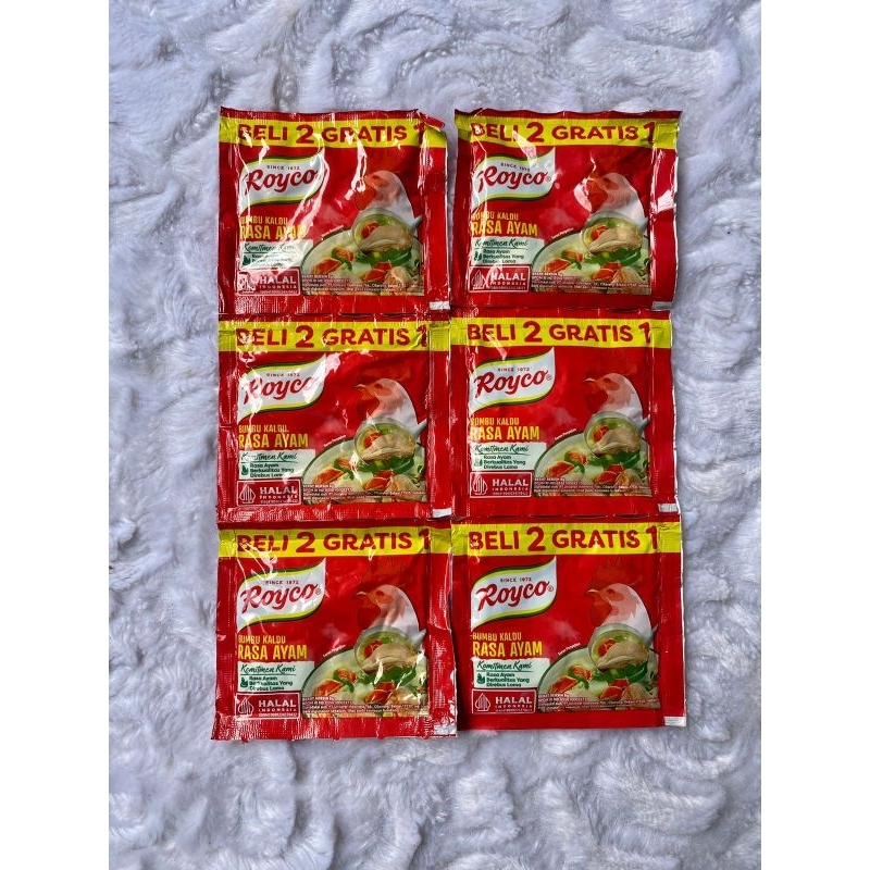 Jual Royco sachet 36 pcs bumbu penyedap masakan rasa ayam ( 3 renceng ...