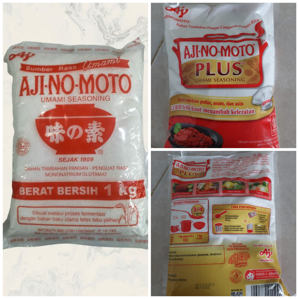 Jual [oddsolshop] pekanbaru/AJ Ajinomoto Plus Umami Seasoning 1KG Bahan ...