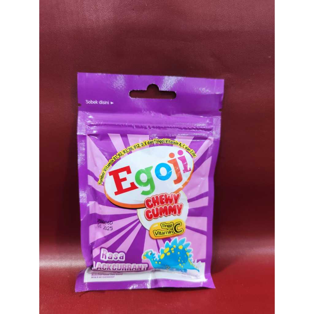 Jual Egoji Chewy Gummy Blackcurrant 20G | Shopee Indonesia