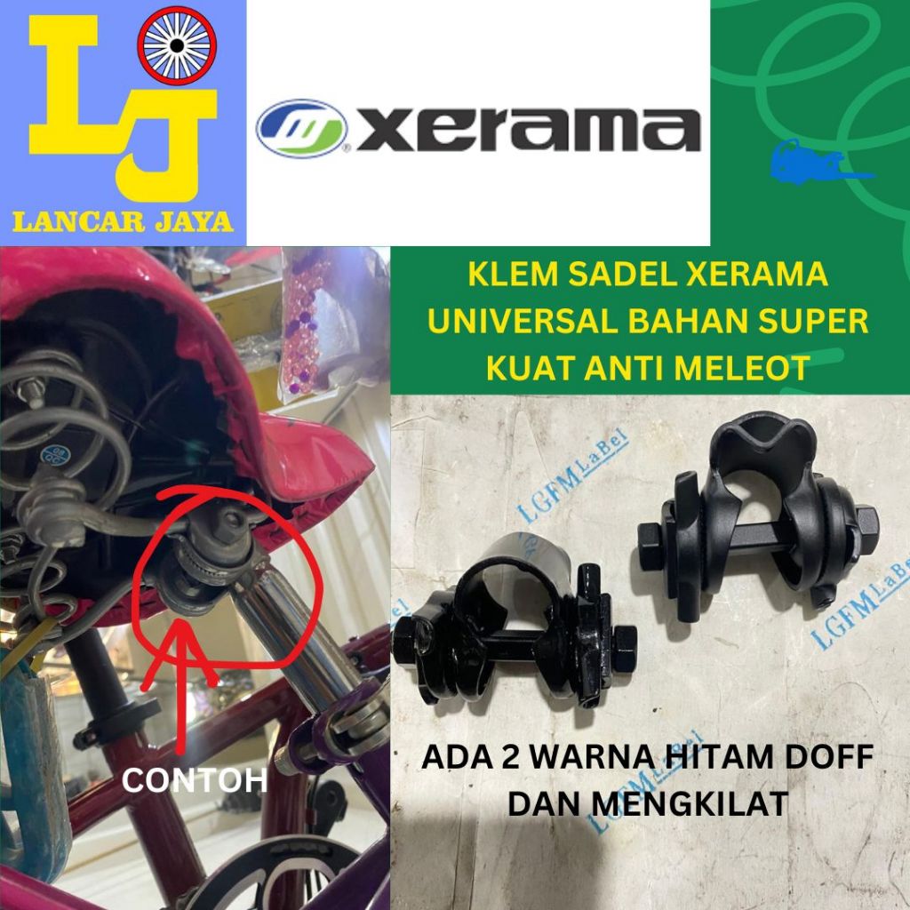 Jual Seat Post Clamp Klem Tiang Jok Kerangan Sadel Sepeda Seat Clamp ...
