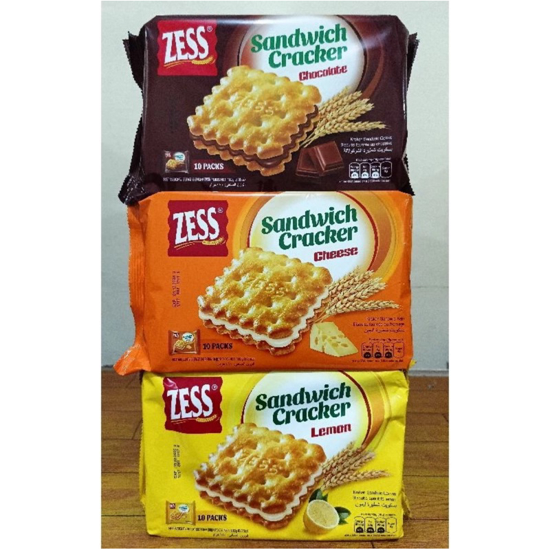 Jual Biscuit Zess Malaysia Sandwich Crackers | Shopee Indonesia