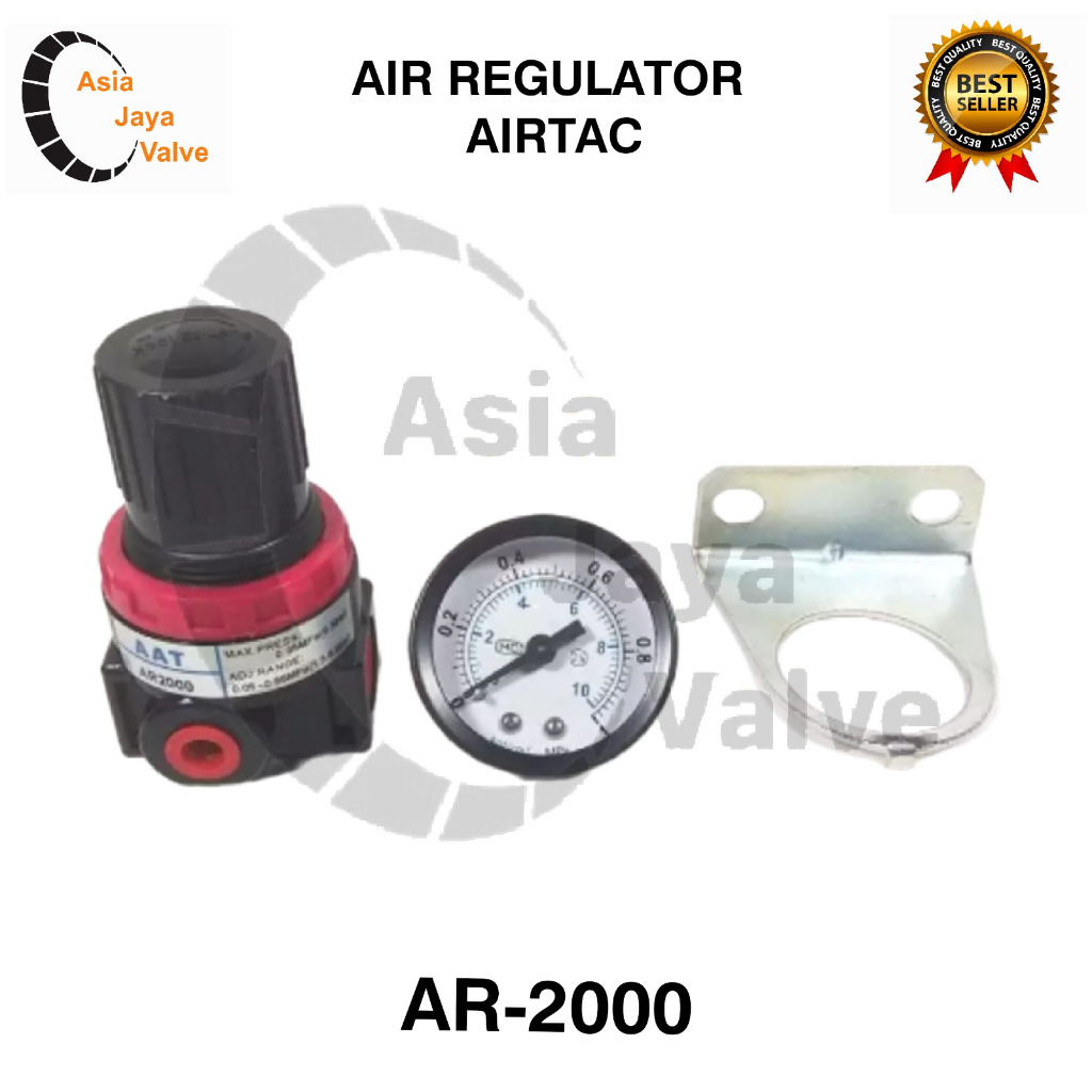 Jual air regulator AR-2000-02 airtac | Shopee Indonesia