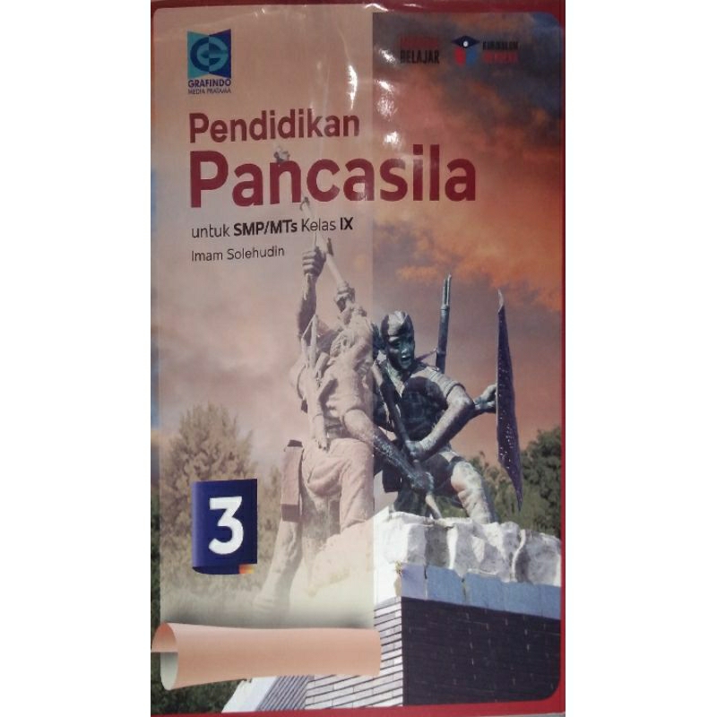 Jual PENDIDIKAN PANCASILA SMP/MTs 9 Kurikulum Merdeka(KurMer) Grafindo Media Pratama | Shopee ...