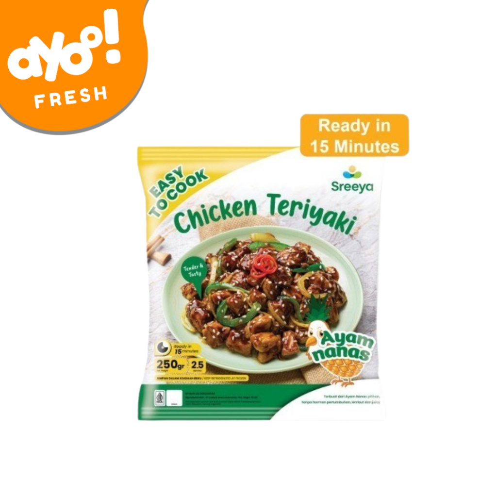 Jual Sreeya Ayam Nanas Chicken Teriyaki 250 g Pack | Shopee Indonesia