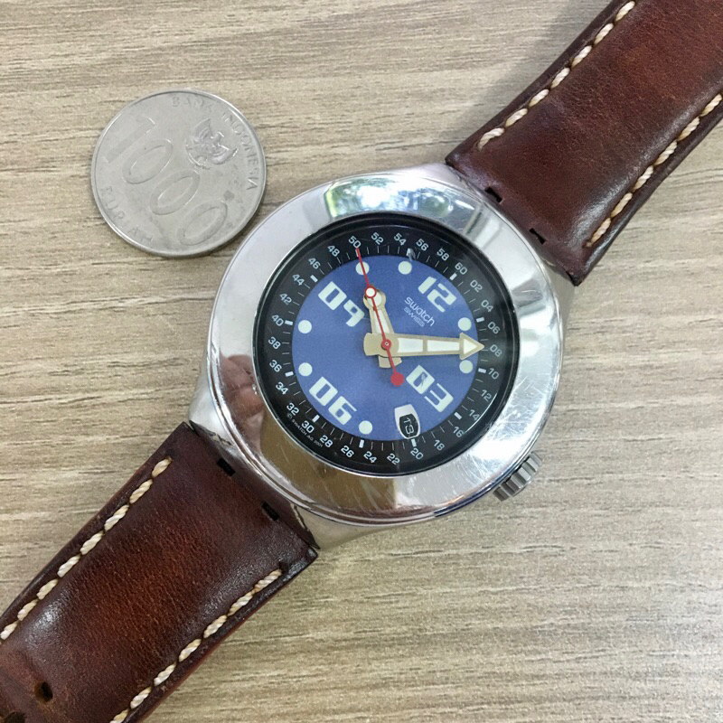 Jual Swatch Irony Nabab “dominator” YNS401 | Shopee Indonesia