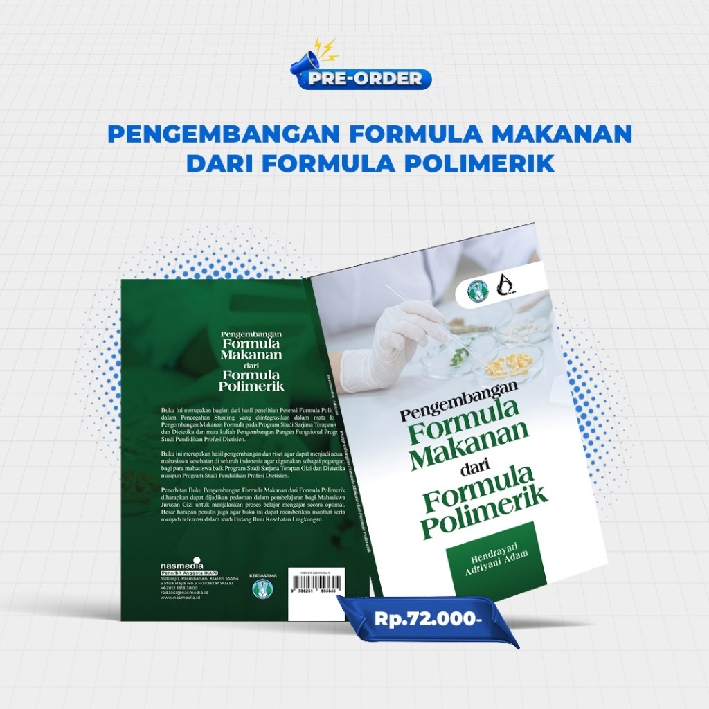 Jual Buku Pengembangan Formula Makanan dari Formula Polimerik | Shopee ...