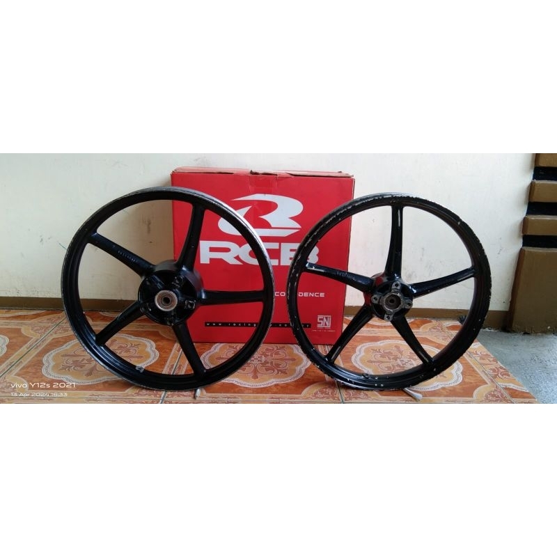 Jual Velg RCB Mx-king SP522 palang 5 Hitam 160/160-17 Original RCB ...