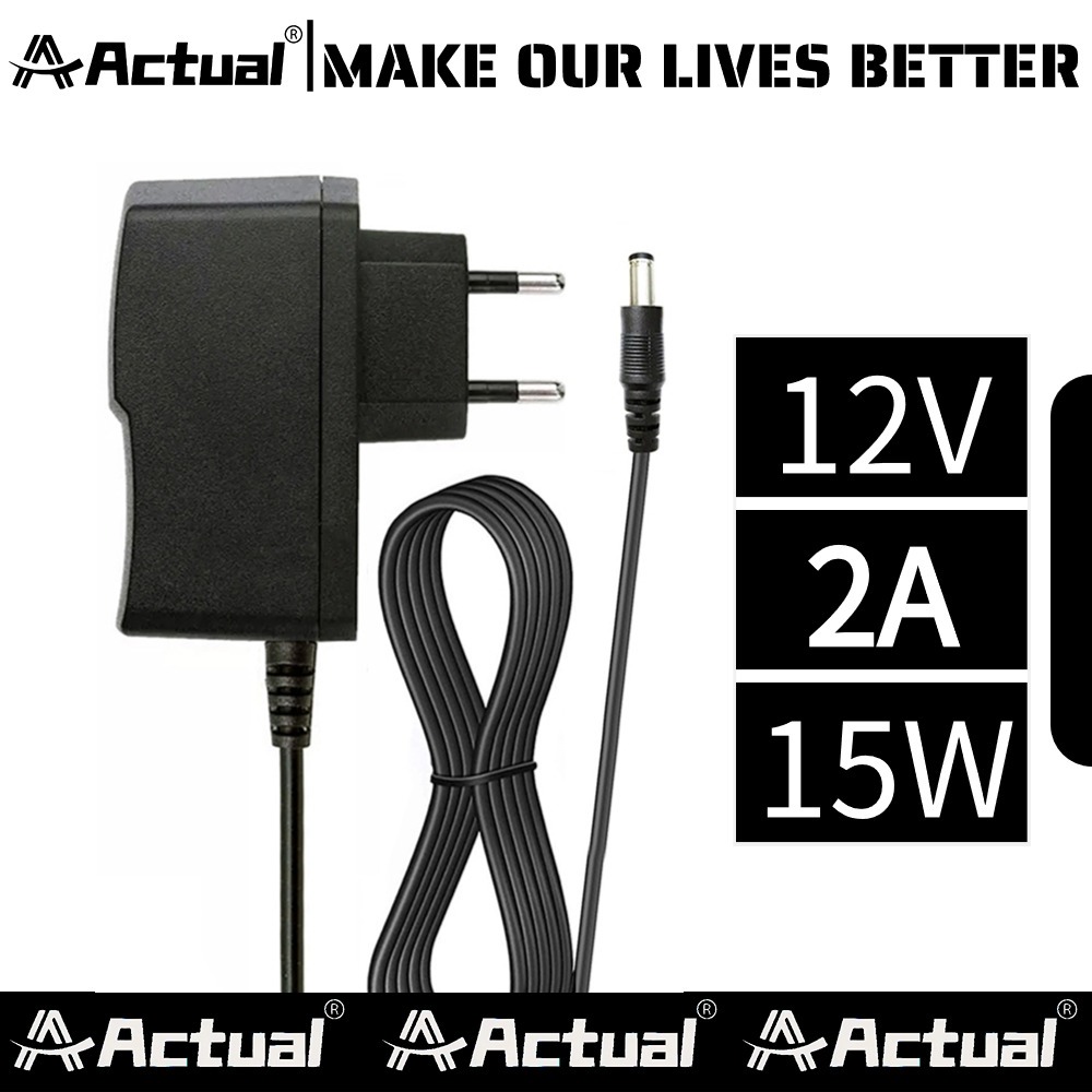 Jual Actual【COD】ADAPTOR STB ZTE CCTV Modem Router 12V 2A POWER SUPPLY ...